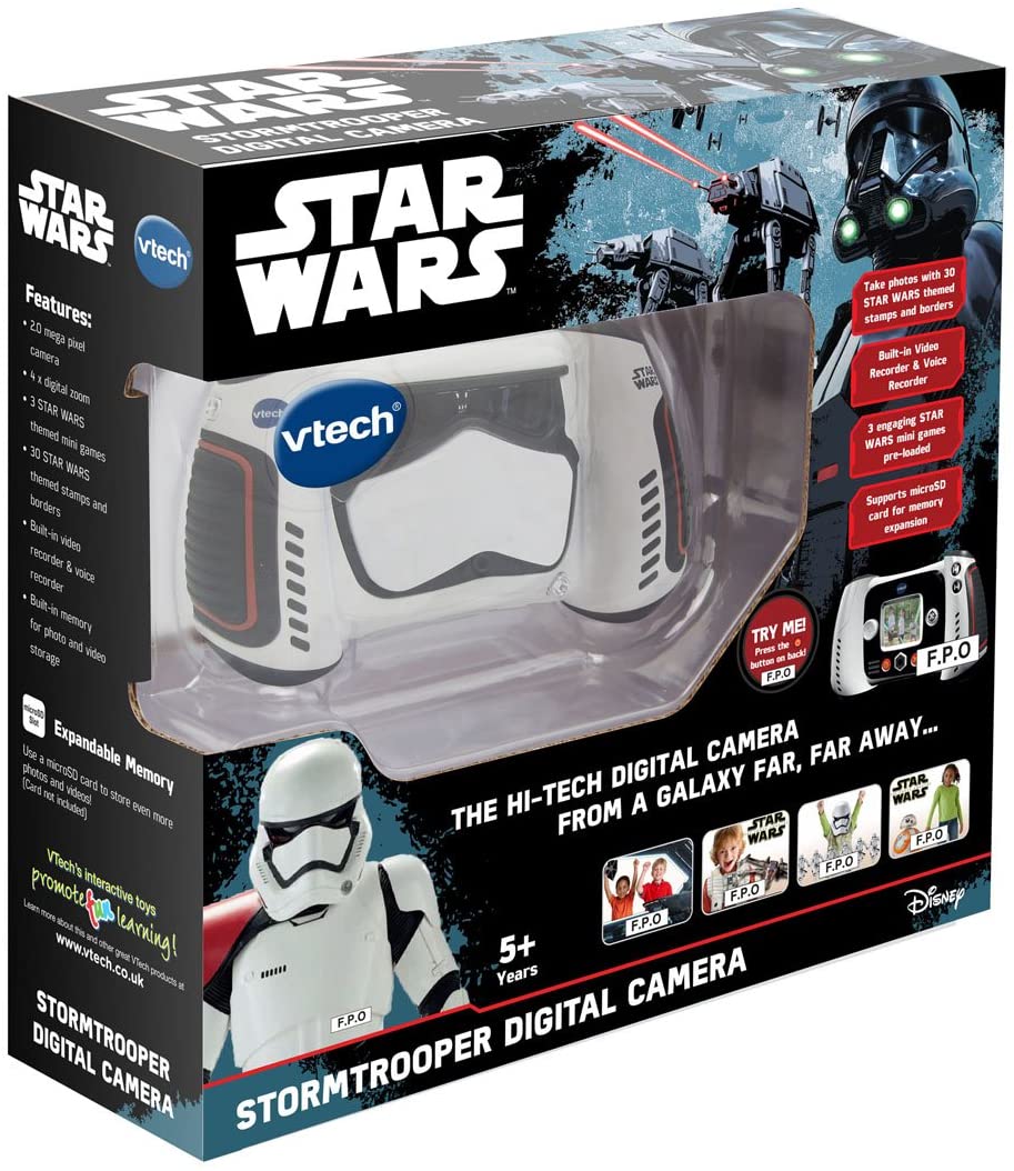Vtech Star Wars Stormtrooper digitaalne kaamera | Poolehinnaga.ee e-pood