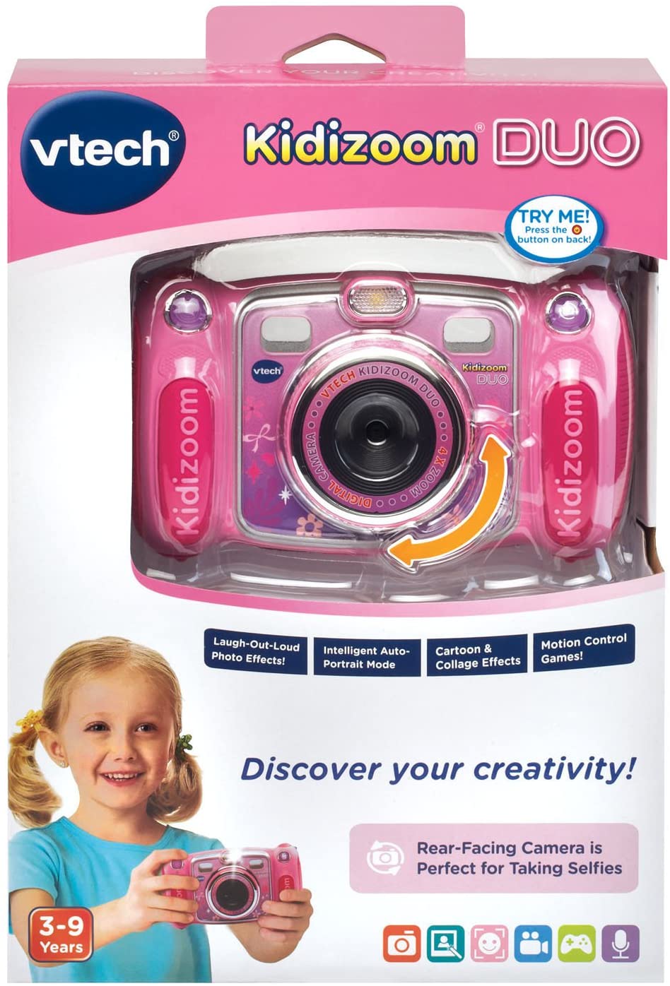 VTech Kidizoom Duo 5.0 laste fotoaparaat | Poolehinnaga.ee e-pood